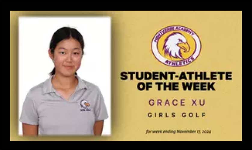 Grace Xu Named Montverde Academy Student-Athlete of the Week | South ...
