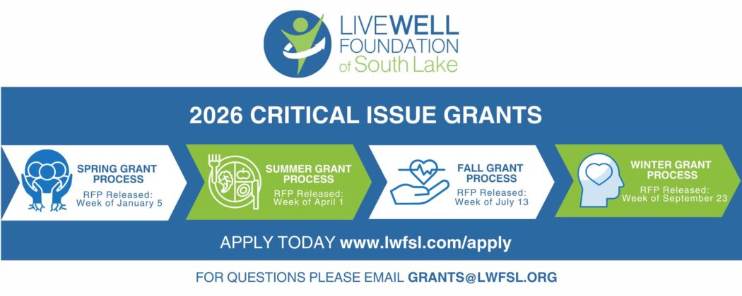 Live Well Foundation of South Lake Announces Trust-Based Philanthropy ...